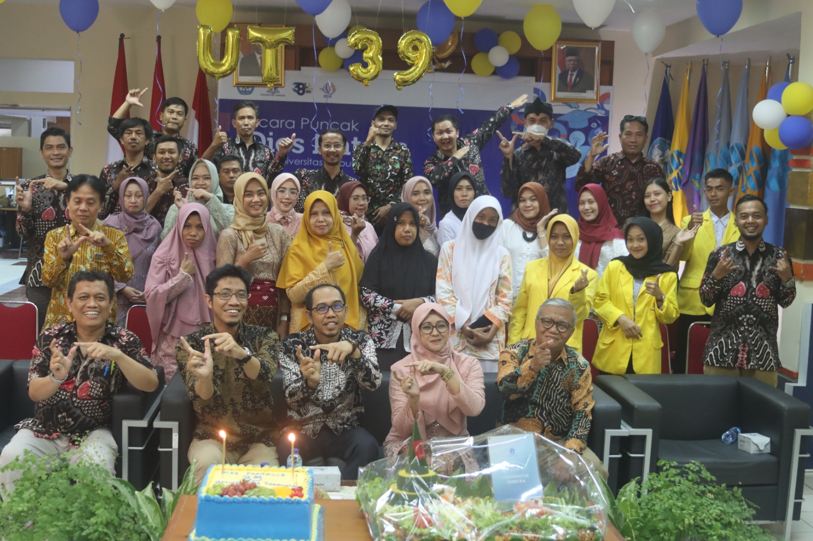 Bersinergi Bersama di 39 Th Universitas Terbuka - UT Purwokerto