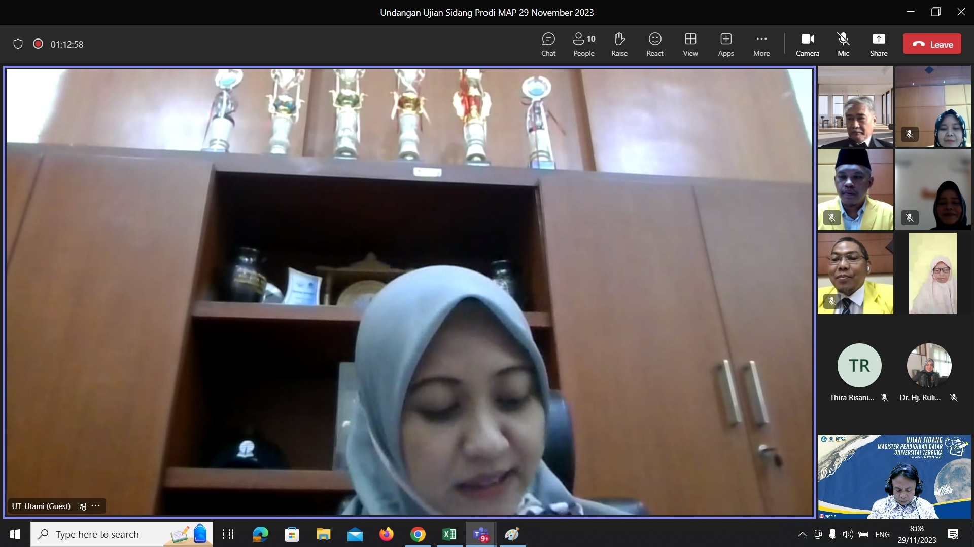 Universitas Terbuka Purwokerto Kembali Melaksanakan Ujian Sidang Tugas ...